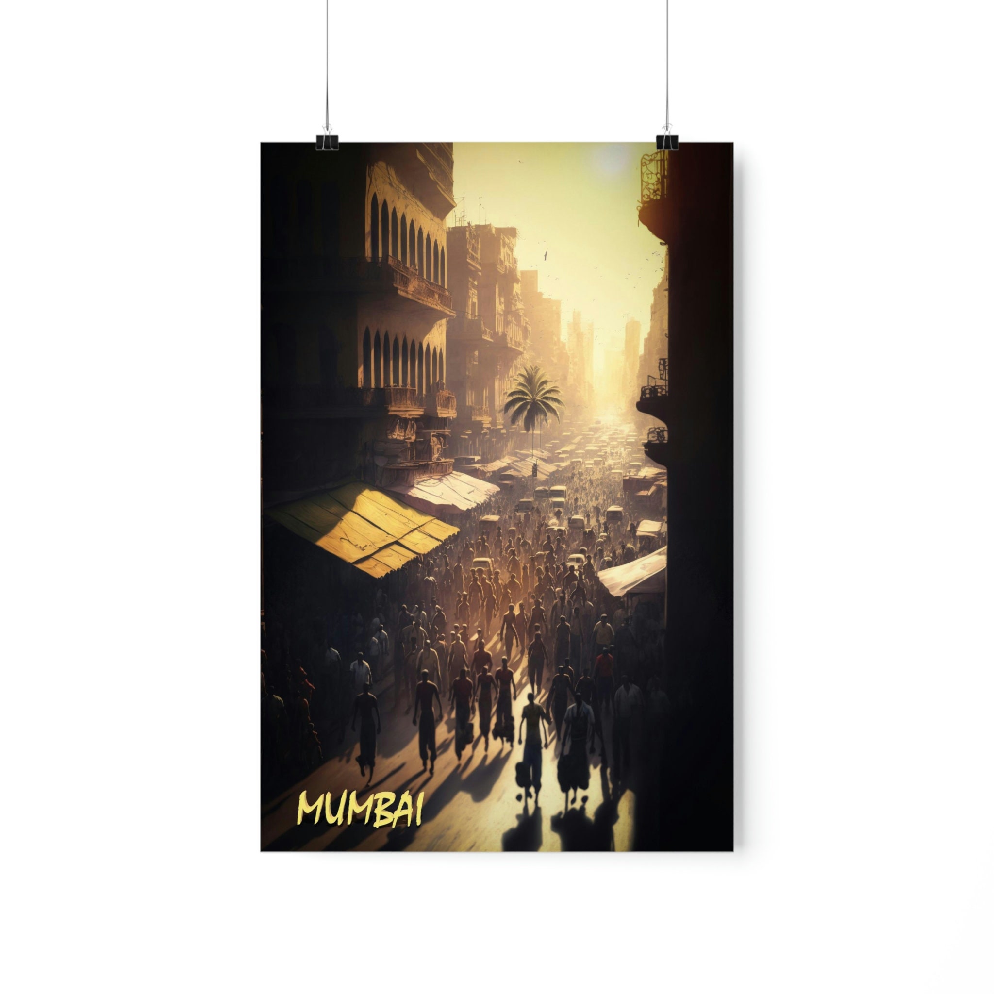 Mumbai Wall Art, Mumbai Poster, Mumbai Art - Etsy