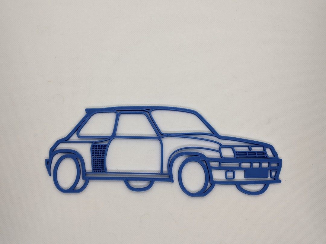 Renault R5 Turbo Wall Decoration - Etsy