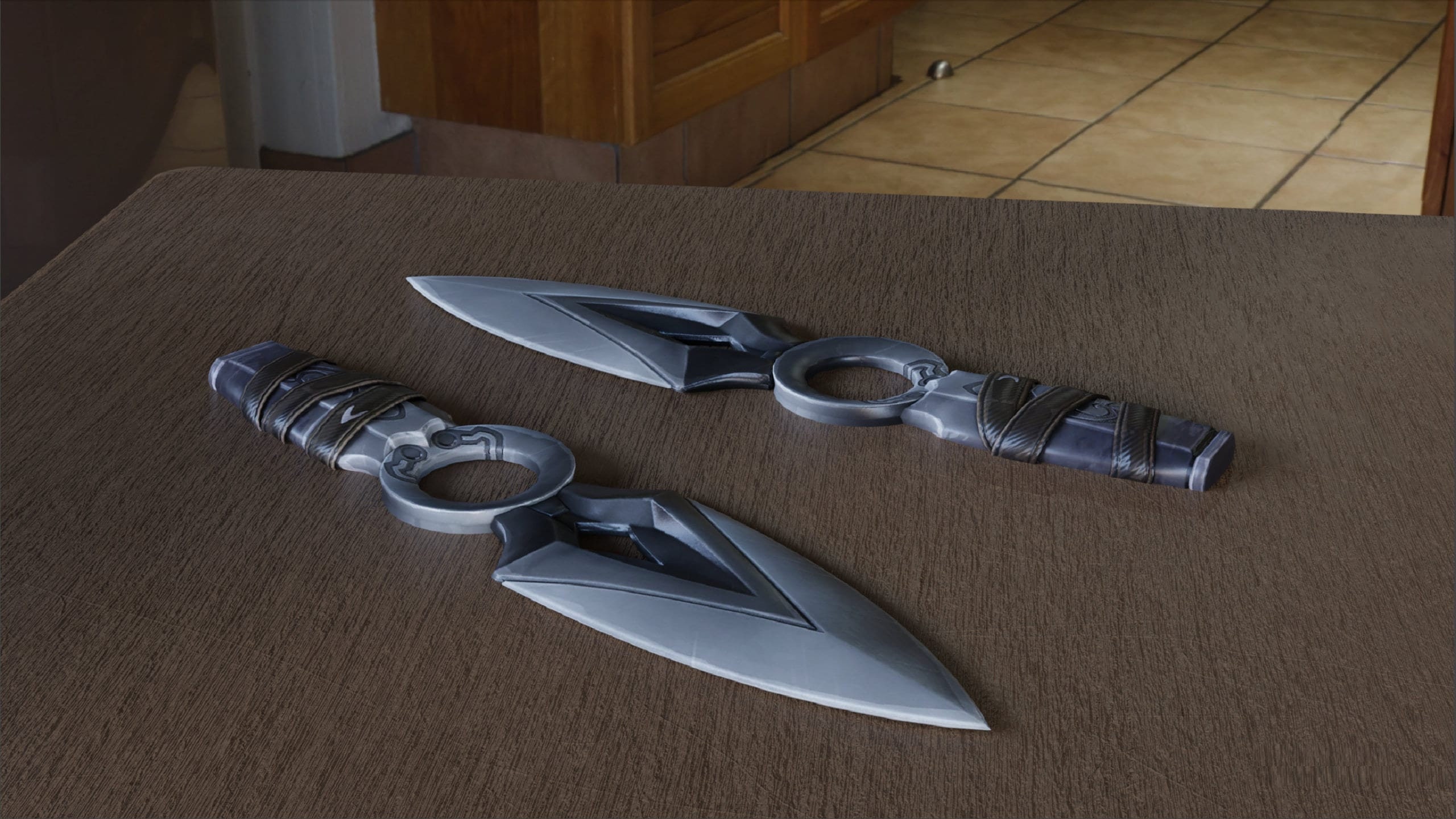 Valorant Jett Knife,3d Models, High Quality Printed, Valorant Game Toys ...