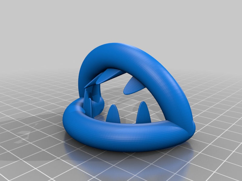 Super Mario Piranha Plant,3d Printing Files,3d Printer Files,3d STL ...