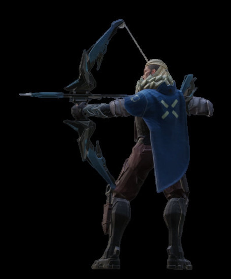 Buy Valorant Sova Pose Figure,3d Models, High Quality Printed, Valorant ...