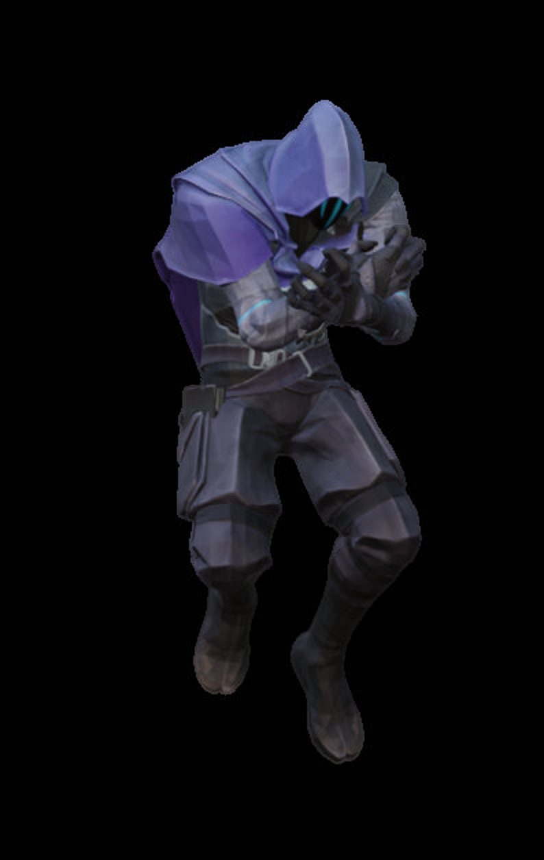 Valorant Omen Ultimate Pose, 3D Models, High Quality Printed, Valorant ...