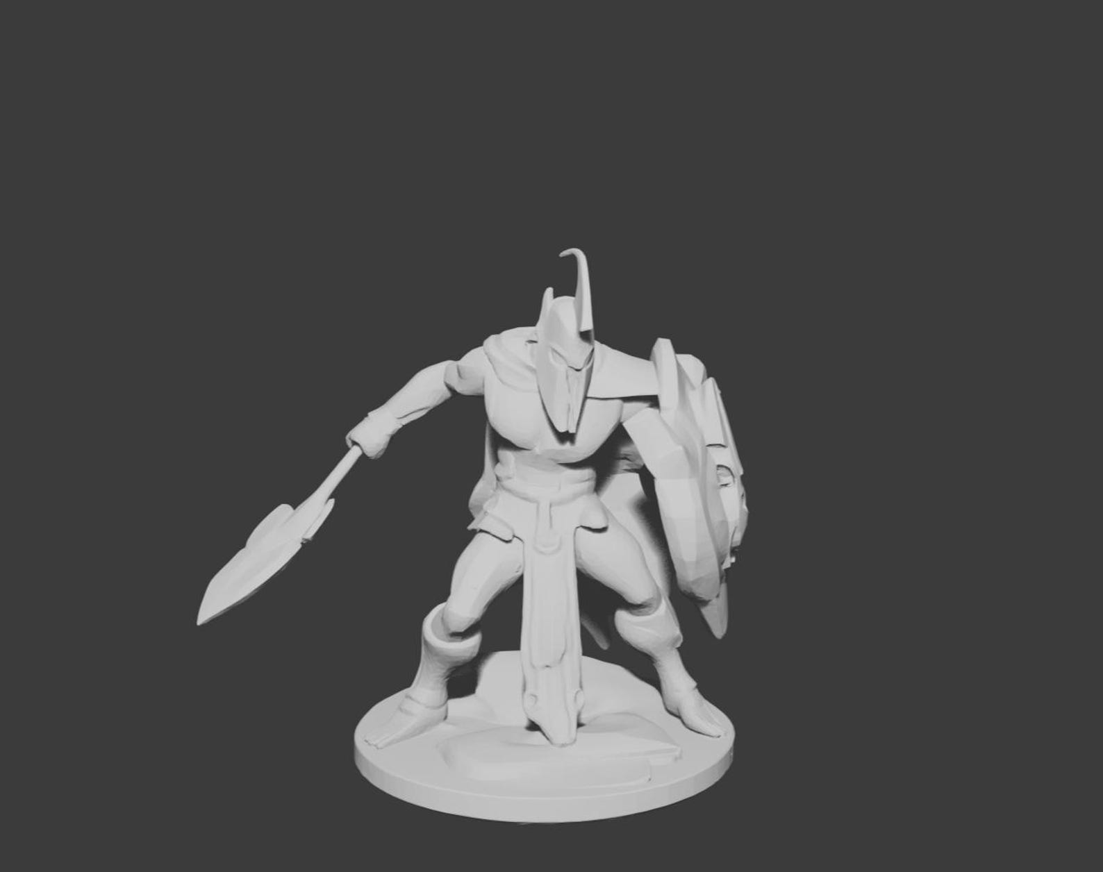 League of Legends-pantheon Figure, 3D Digital Printing STL File for 3D ...
