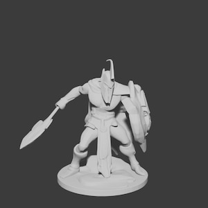 League of Legends-pantheon Figure, 3D Digital Printing STL File for 3D ...