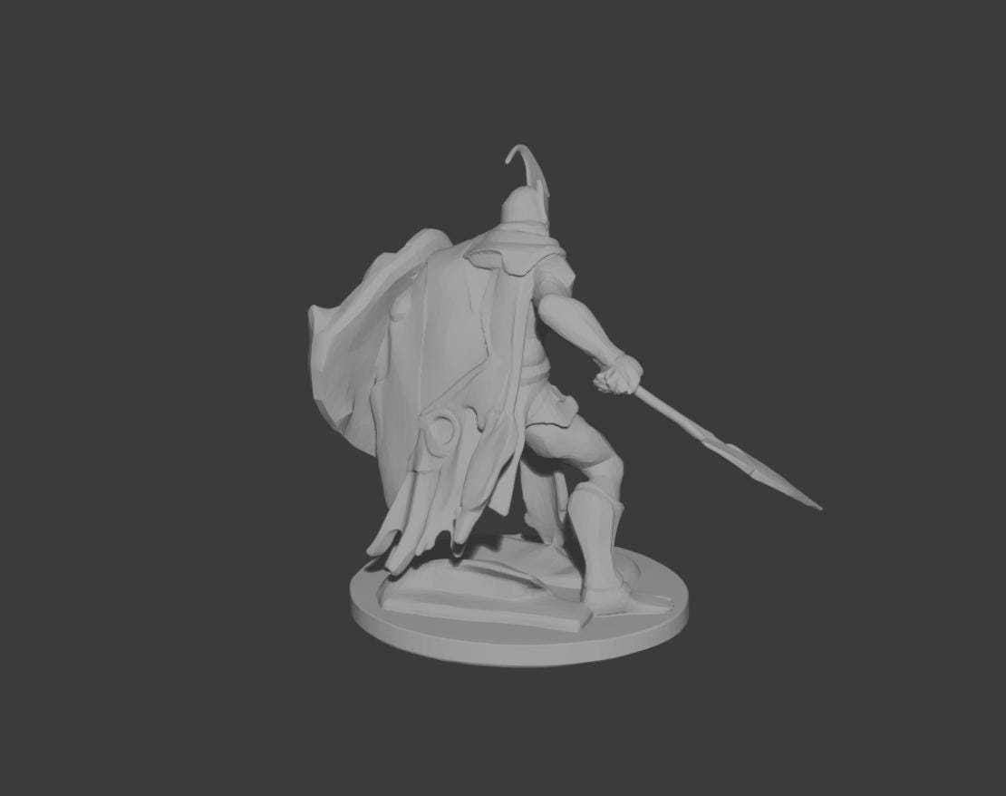 League of Legends-pantheon Figure, 3D Digital Printing STL File for 3D ...