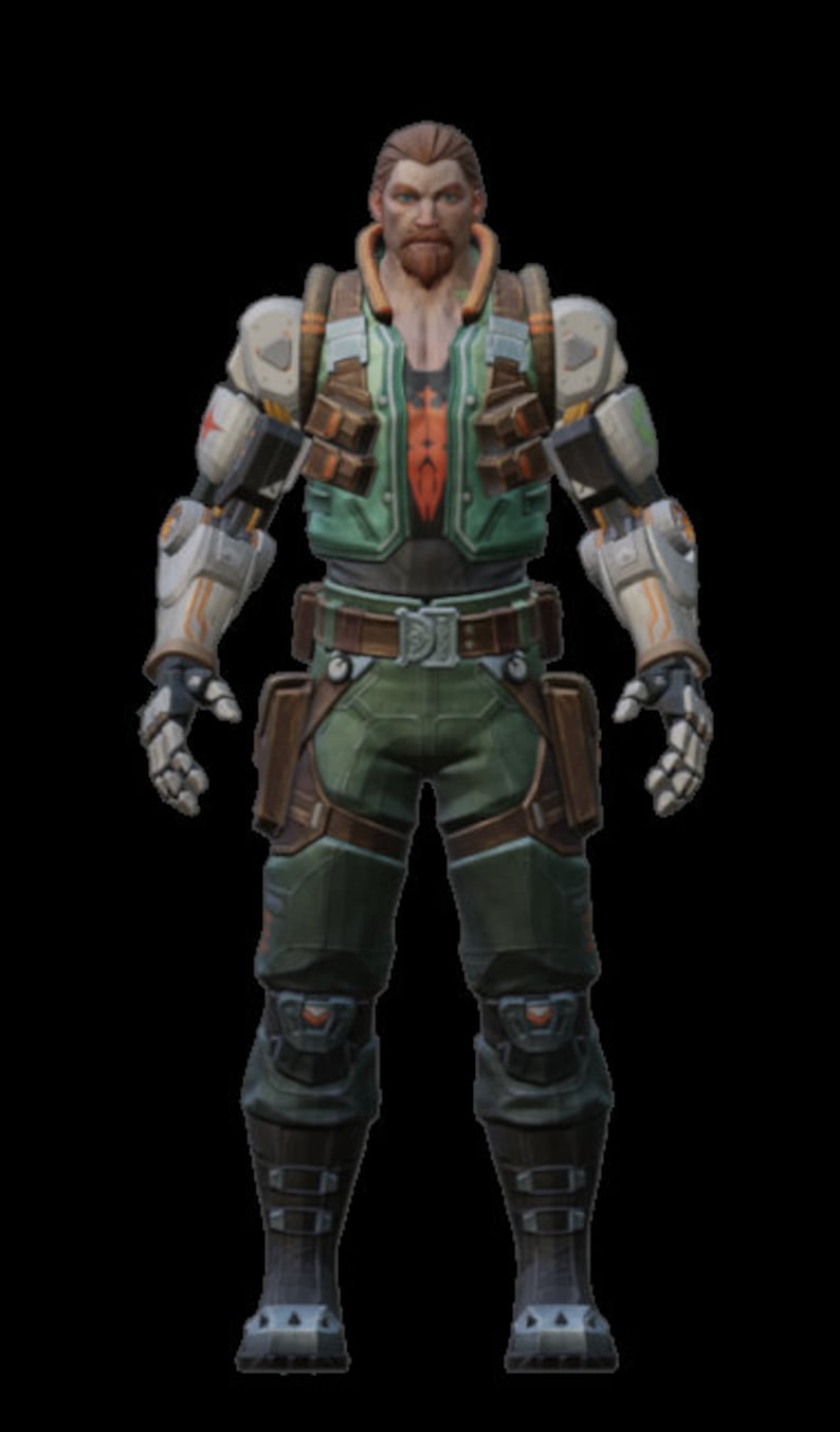 Valorant Breach Figure 3D Models High Quality Printed - Etsy