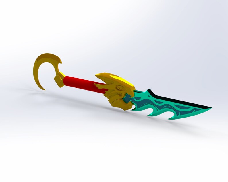 League of Legends-pyke Sword, 3D Digital Printing STL File for 3D ...