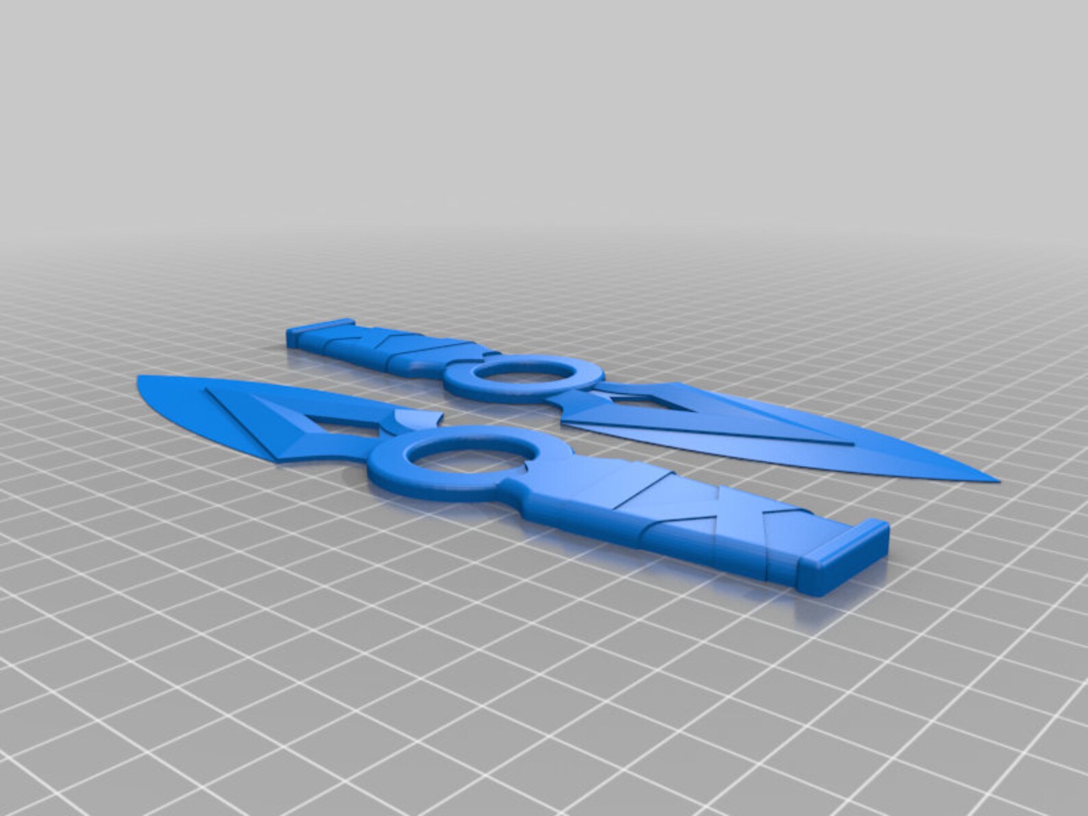 Valorant Jett Knife,3d Models, High Quality Printed, Valorant Game Toys ...