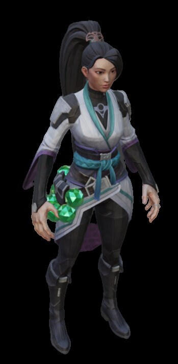 Valorant Sage Figure,3d Models, High Quality Printed, Valorant Game ...