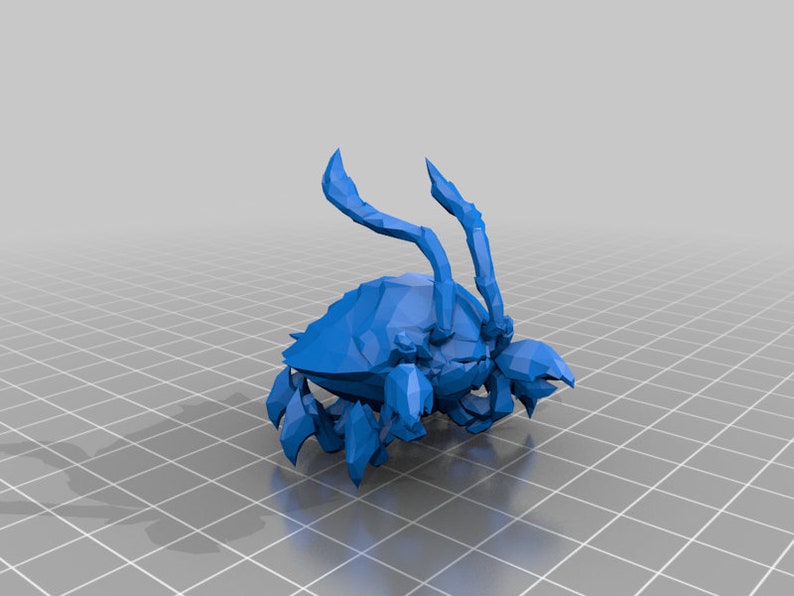 League of Legends-scuttle Crab Figure,3d Digital Printing STL File for ...