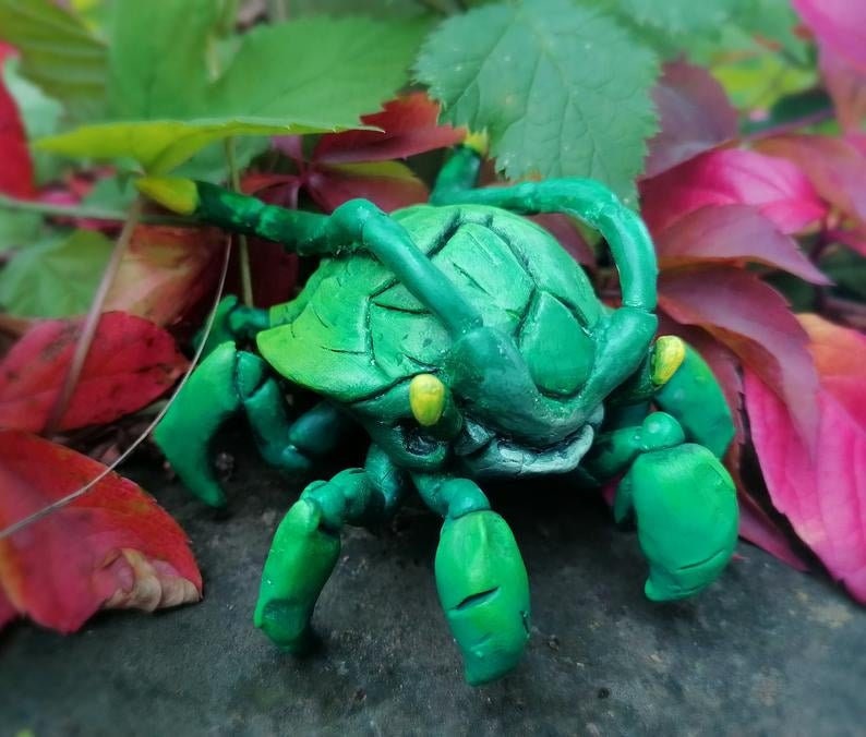 League of Legends-scuttle Crab Figure,3d Digital Printing STL File for ...