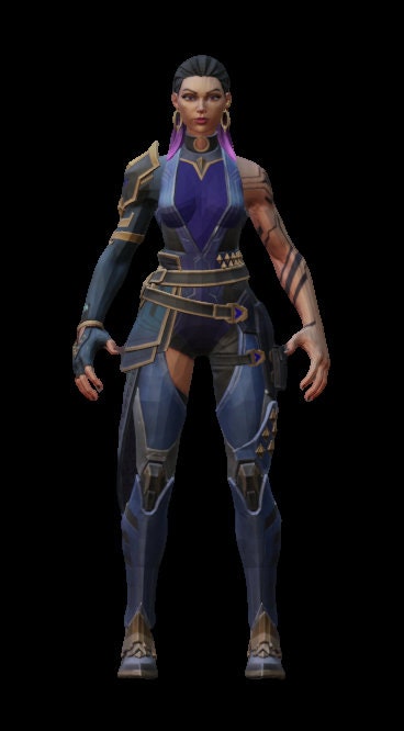 Valorant Reyna Figure,3d Models, High Quality Printed, Valorant Game ...