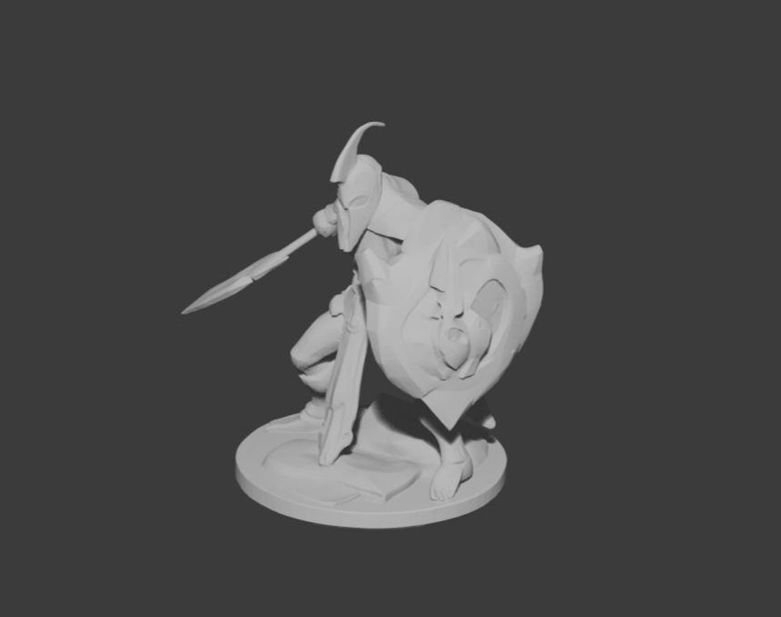 League of Legends-pantheon Figure, 3D Digital Printing STL File for 3D ...