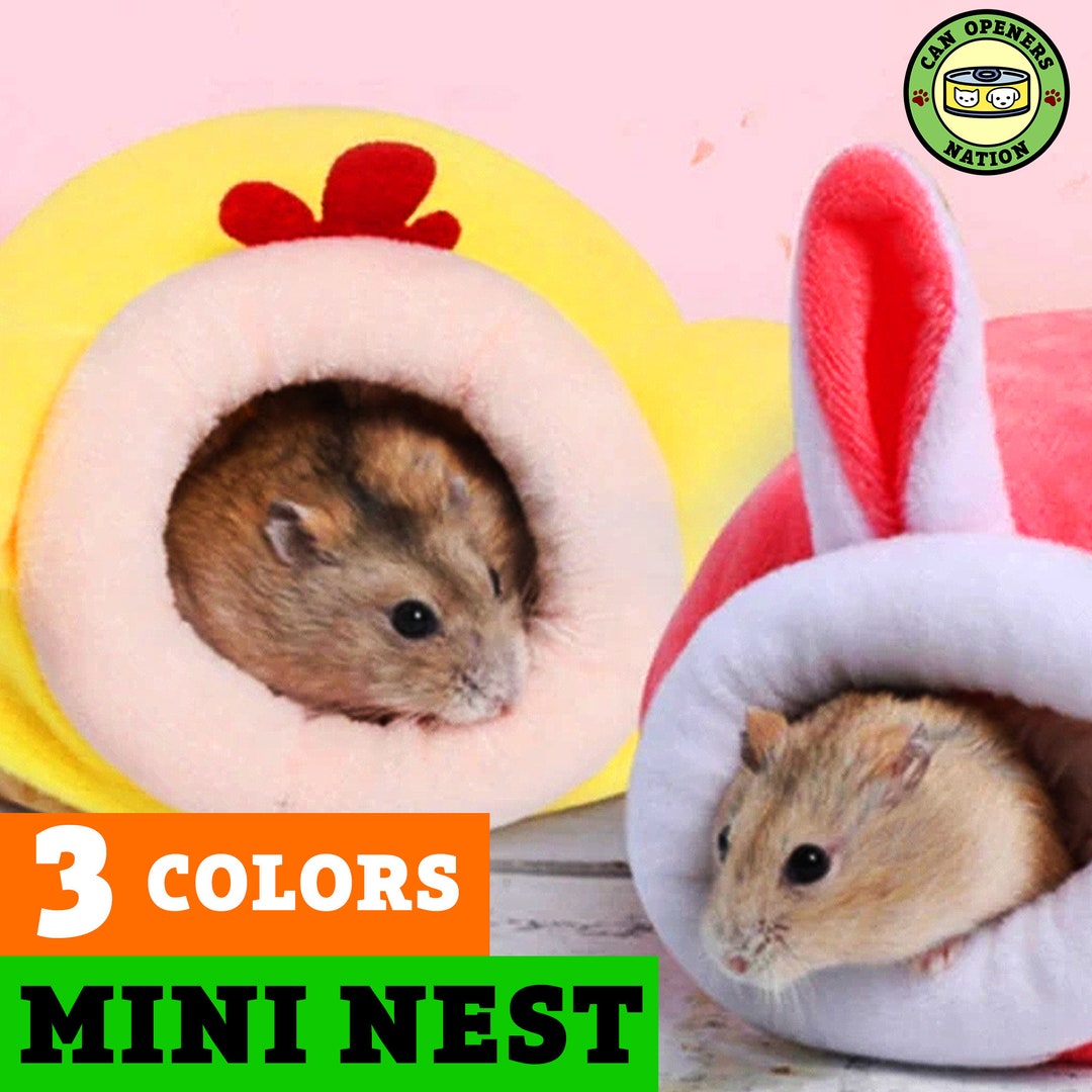 Hamster, Rat, Mouse, Gerbil, Guinea Pig House, Cozy Tiny Home for ...
