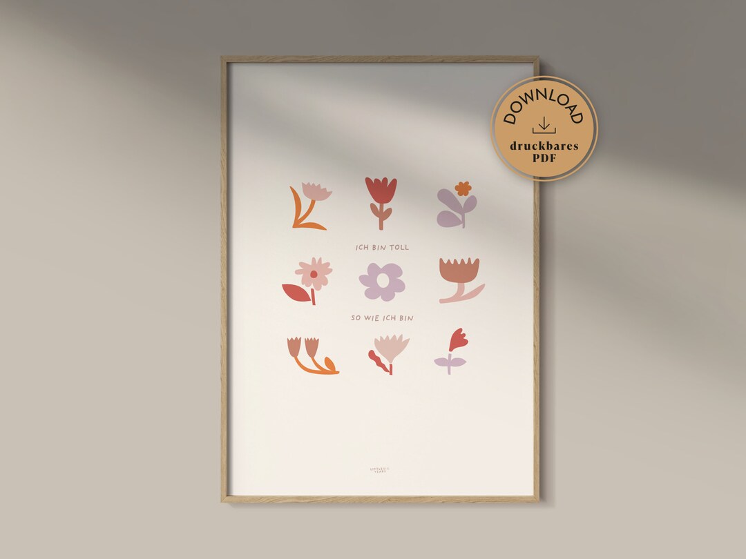 I'm Awesome Affirmation Poster for Kids | A1 A2 A3 A4 50x70 60x80 ...