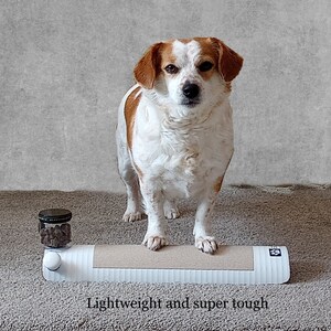 Knobby Dog Scratch Board Chute, Curved Dog Nail File Board, Scratch ...