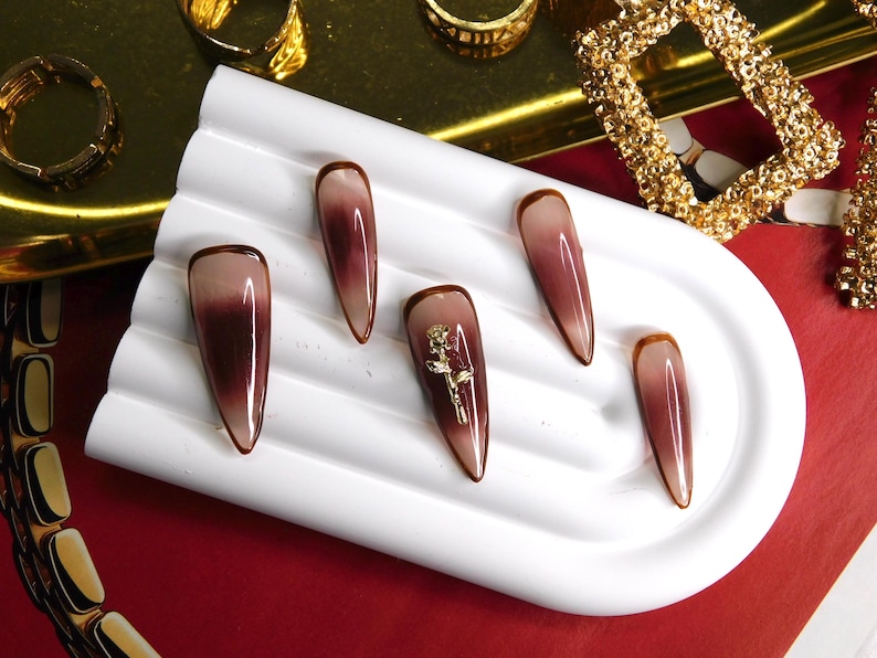 Dark Skies Nail Set - Etsy