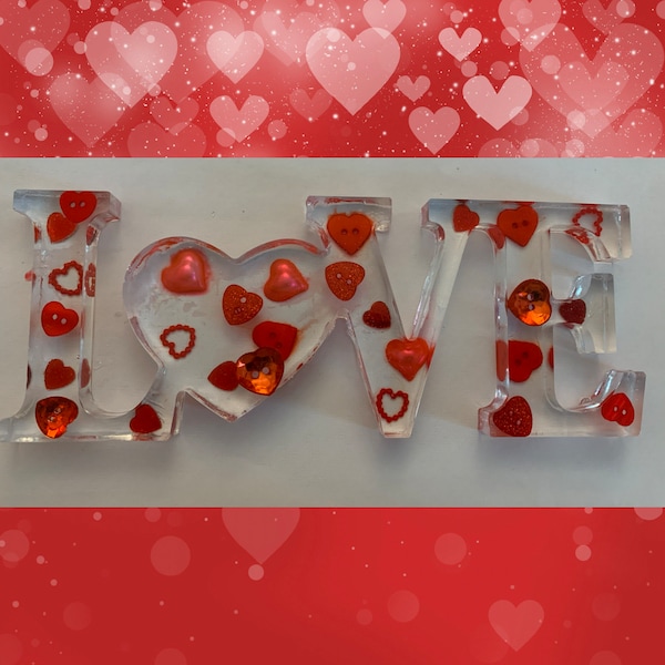 Standing Sign Love - Etsy