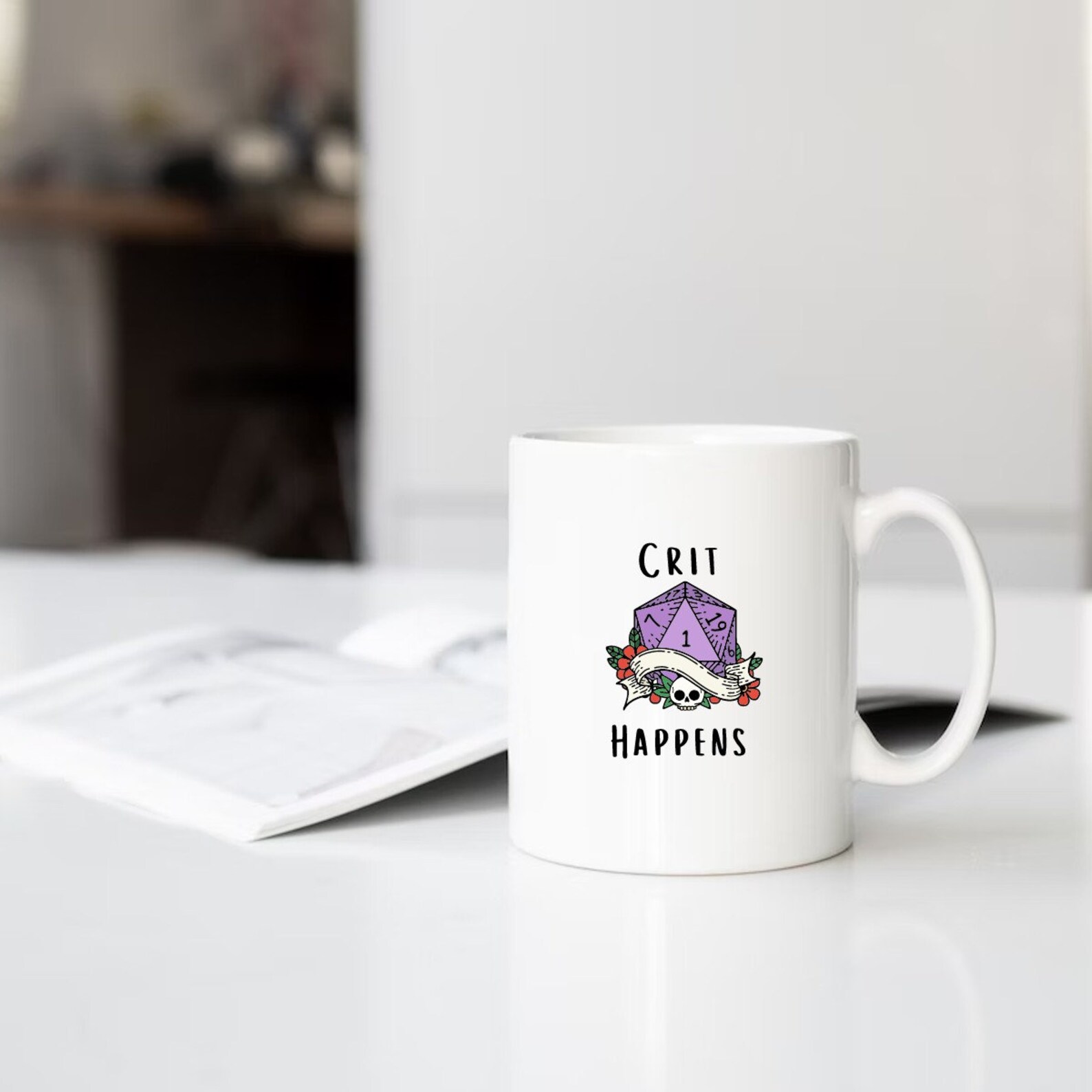 Crit Happens Mug Design DND Cup Design Cricut Mug Press SVG Mug Press ...