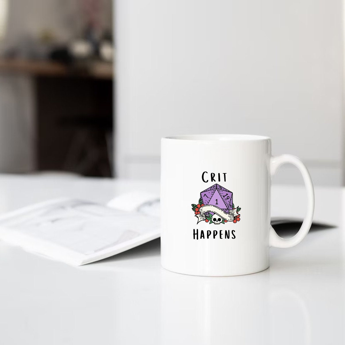 Crit Happens Mug Design DND Cup Design Cricut Mug Press SVG Mug Press ...