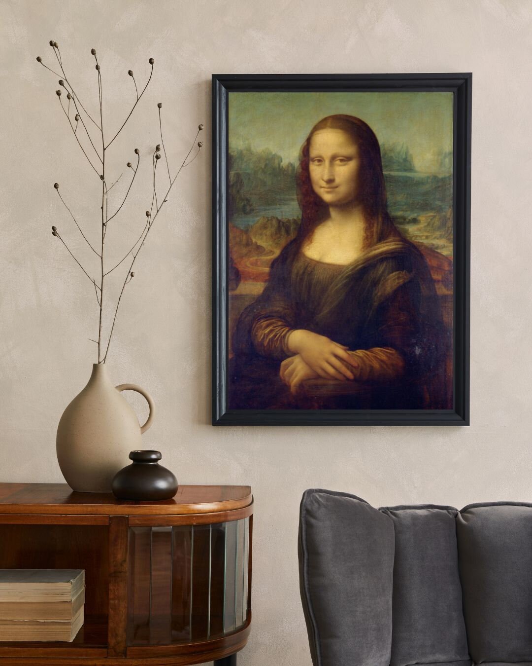 Mona Lisa Poster Lenonardo Da Vinci Gift Various Sizes Free Shipping - Etsy