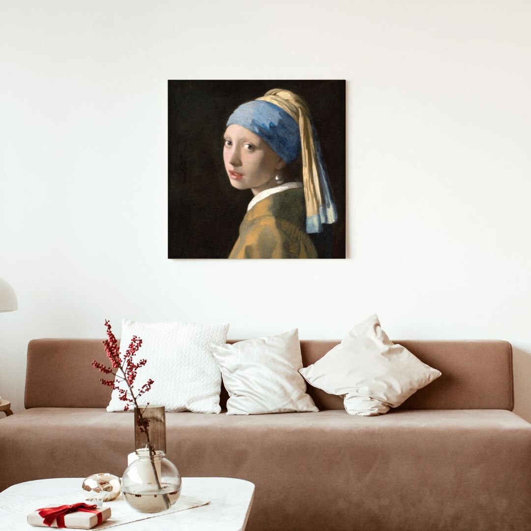 The Girl With the Pearl Earring by Johannes Vermeer Poster Print Wall ...