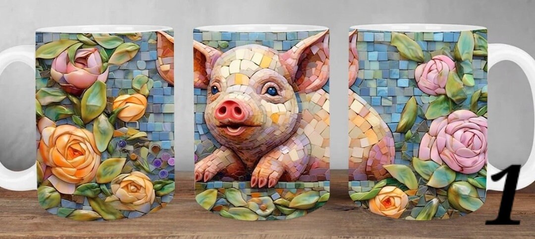 Pig Mugs - Etsy