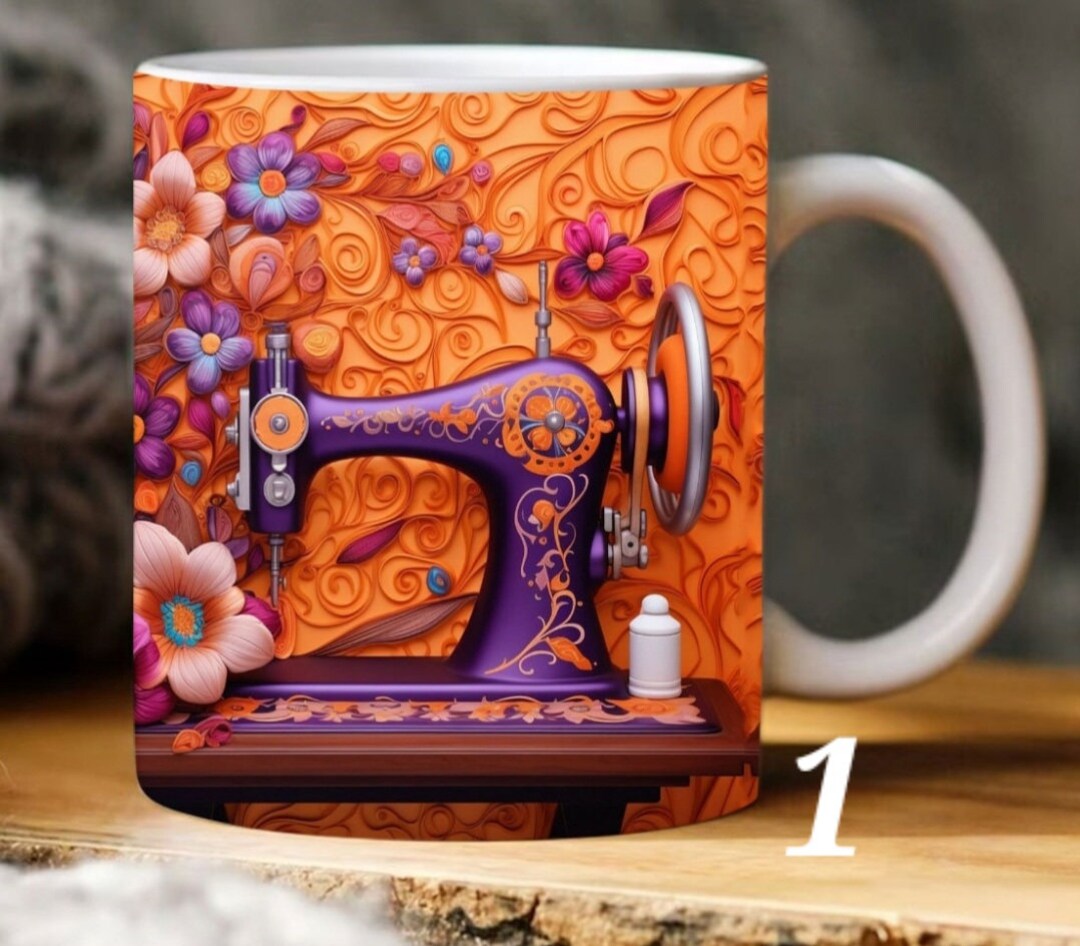 Sewing Machine Mugs - Etsy