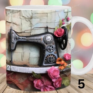 Sewing Machine Mugs - Etsy
