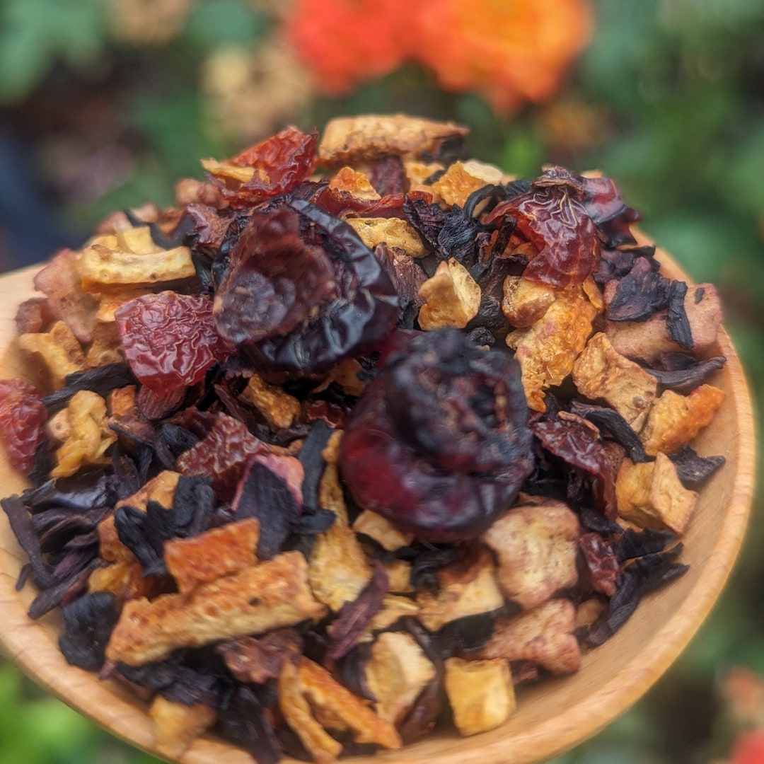 Passion Berry Fruit Tisane - Blended Tea, Herbal Tea, Caffeine Free ...