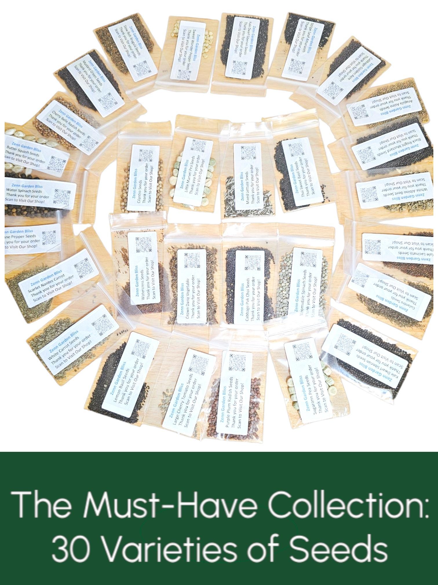 Heirloom Vegetable Seed Kit, 30 Varieties, Garden Gift Set - Etsy