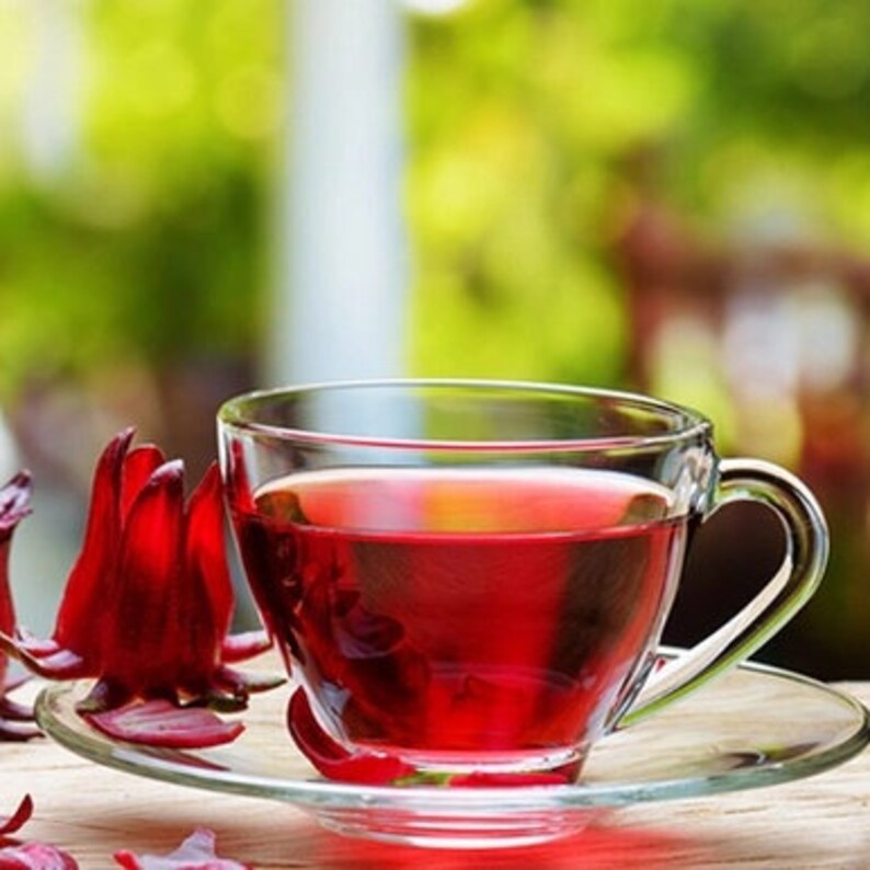 Premium Organic Dried Roselle Hibiscus Flowers Vibrant Red, Tart and Tangy - Etsy