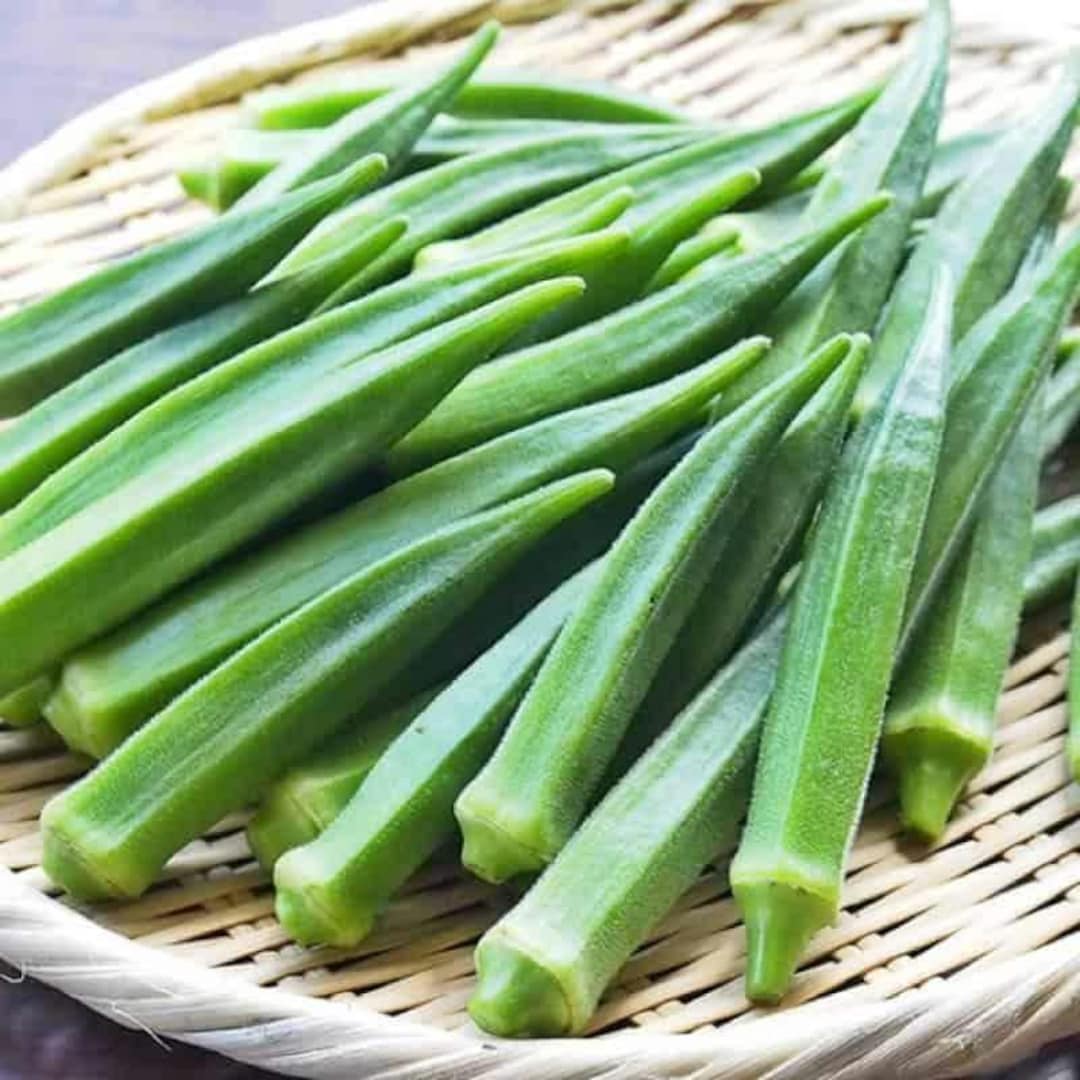 Long Pod Okra Seeds | Heirloom Non-gmo Okra | Extra-long Tender Pods ...