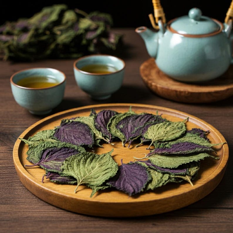 Organic Dried Perilla Leaves, Shiso Herb, Herbal Tea - Etsy
