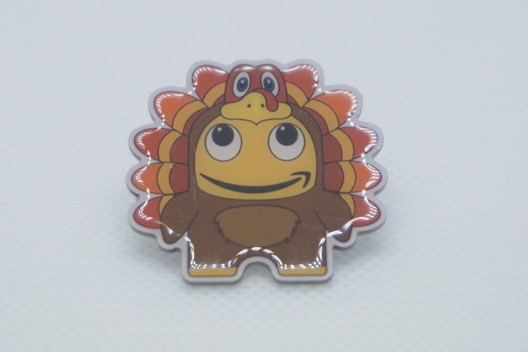Amazon Turkey Peccy Thanksgiving Employee Pin - Etsy