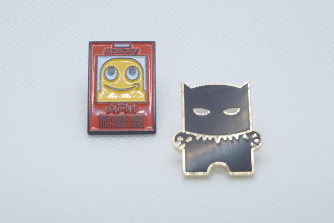 Amazon Peccy AFM Red Badge and Panther Lot Employee Vest Pin NEW - Etsy