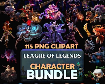 League of Legends EMOTE PNG BUNDLE | Printable 106 Png Pack | League of ...