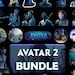 Avatar 2 PNG BUNDLE | Printable 36 PNG Pack | Avatar 2 the Way of Water ...
