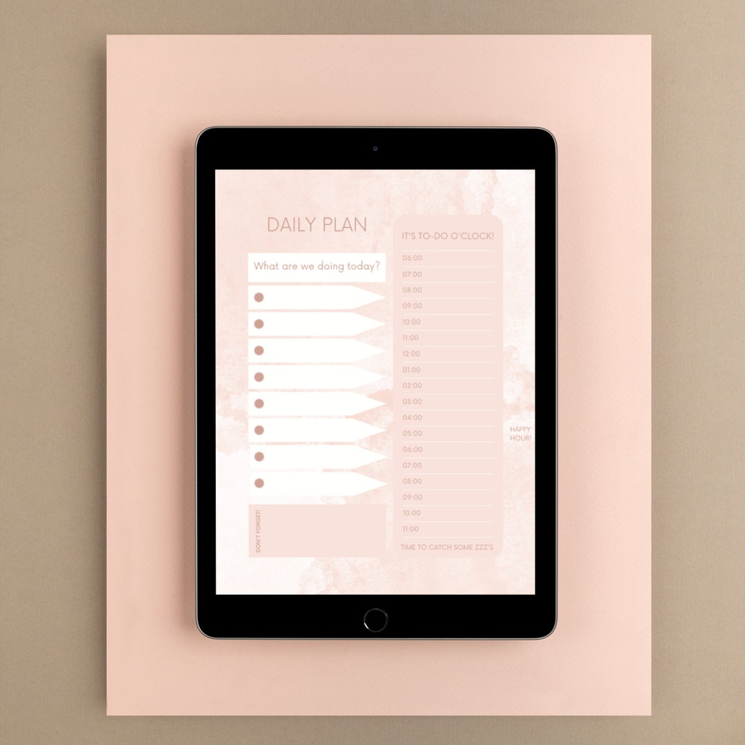 Pink Watercolor Planner + Motivational Quotes - 2023 Monthly Planner ...