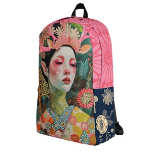 Laptop Backpack Women, Colorful Backpack, Work Bag, Fantasy Bag, Travel ...