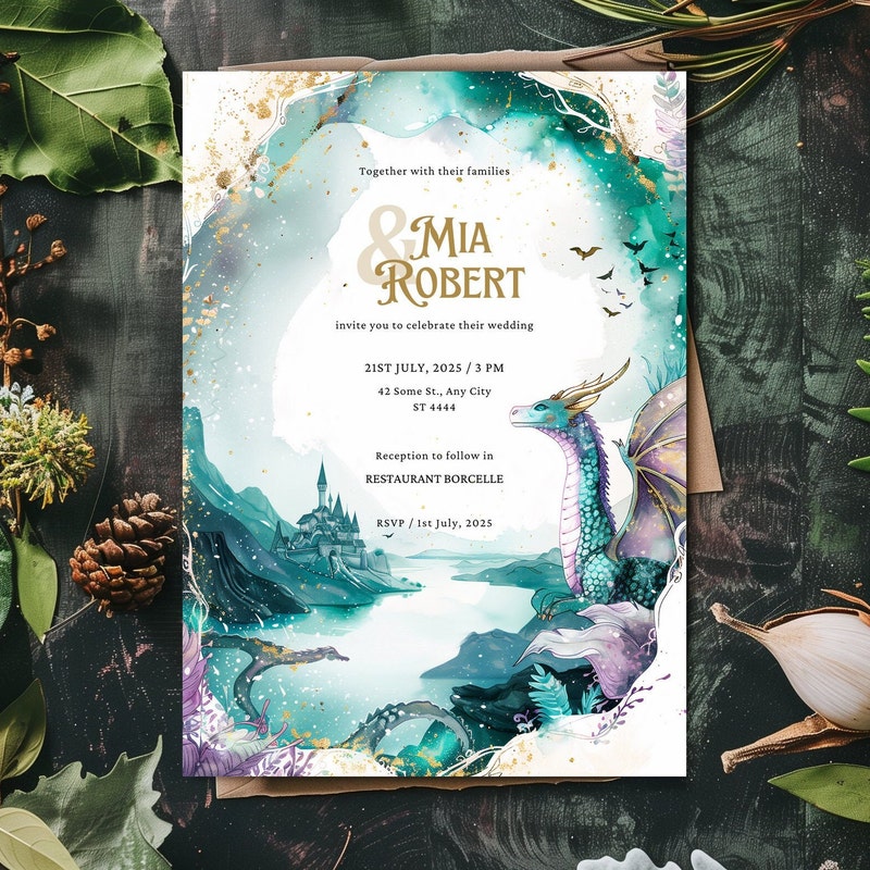 Dungeons and Dragons Wedding Invitations - Etsy