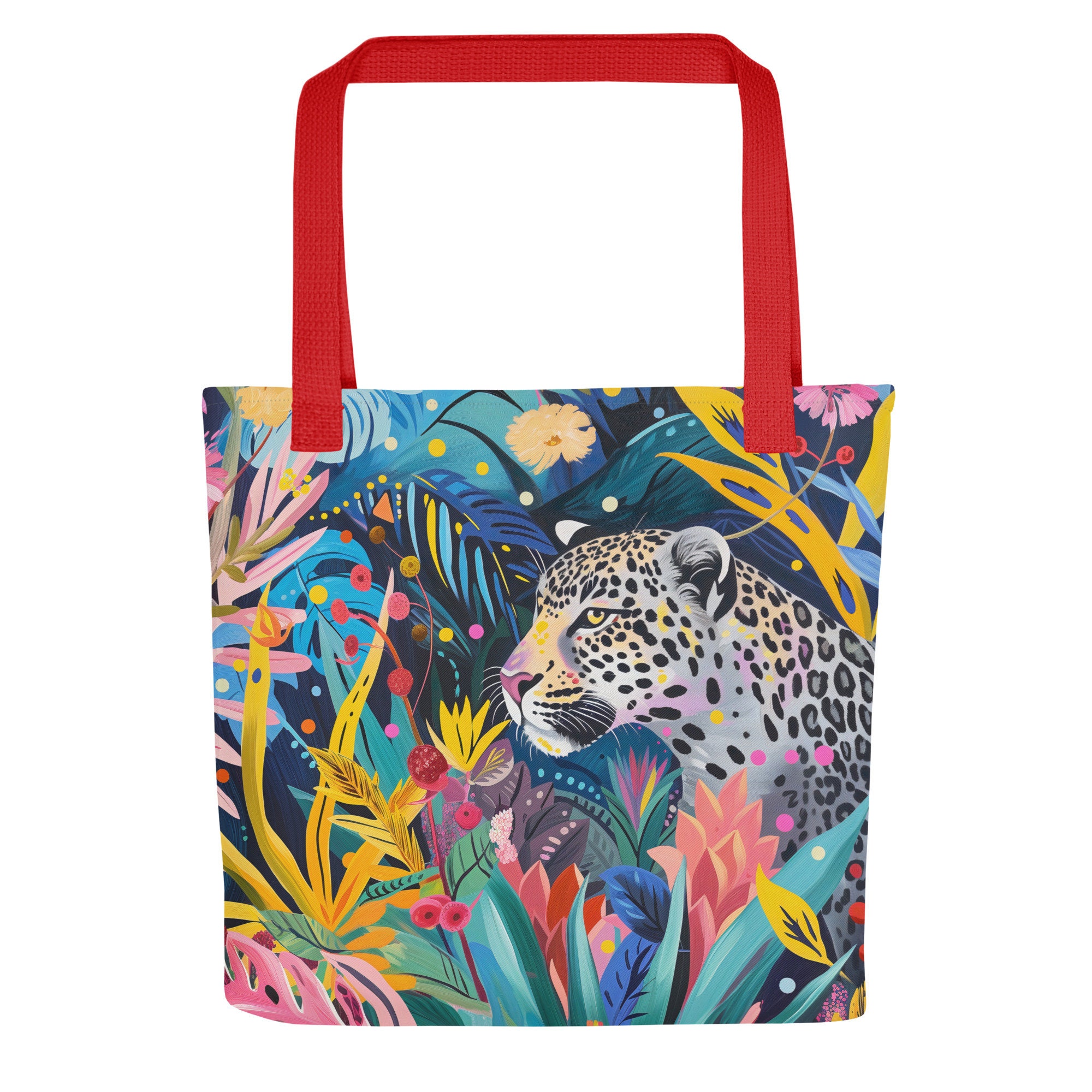 Colorful Tote Bag, Shoulder Bag, Bag for Women, Big Tote, Vegan ...