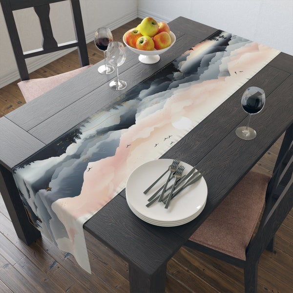 Japanese Table Runner - Etsy