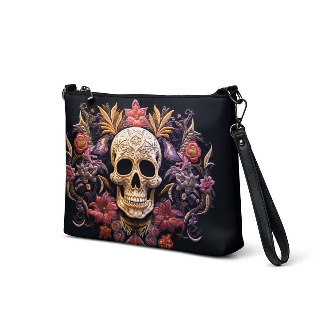 Skull Bag, Crossbody Bag, Small Bag, Black Bag, Gothic Bag, Handbag ...