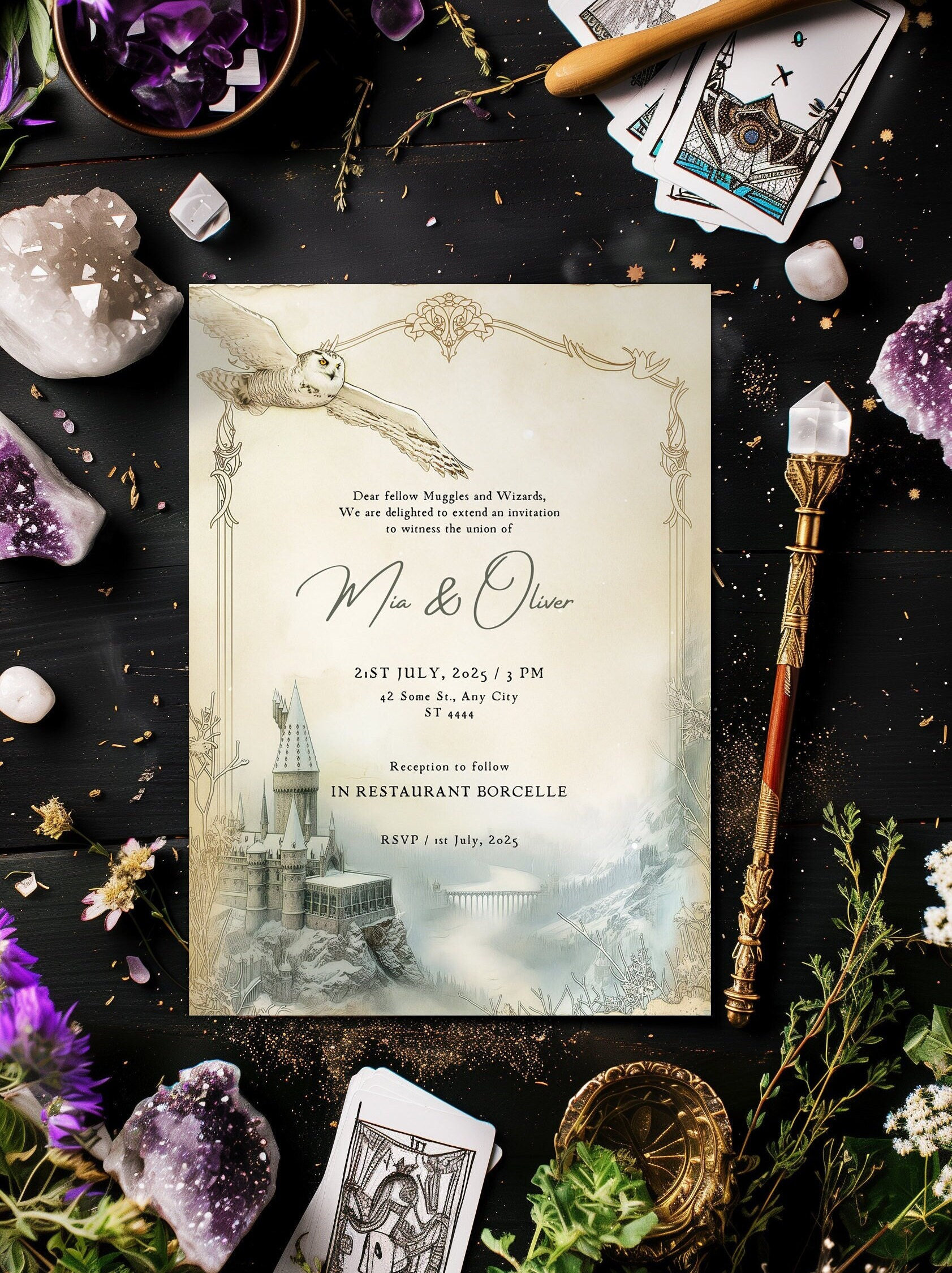 Fantasy Theme Wedding, Wizard Wedding, Magical Wedding, Alternative ...