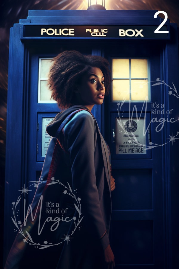 Doctor Who Gift, Custom Portrait, Man / Woman AI Photo, Sci Fi Gift ...