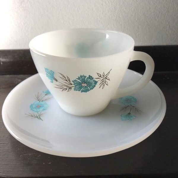 Fire King Tea Cup - Etsy