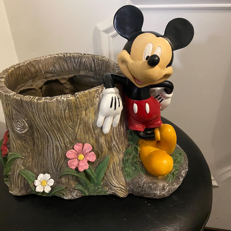 Mickey Mouse Planter - Etsy