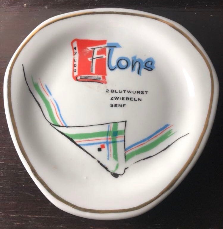 Tapas Plates Set of 5 Spanish Gold Trimmed Recipe Plates Cocina ...