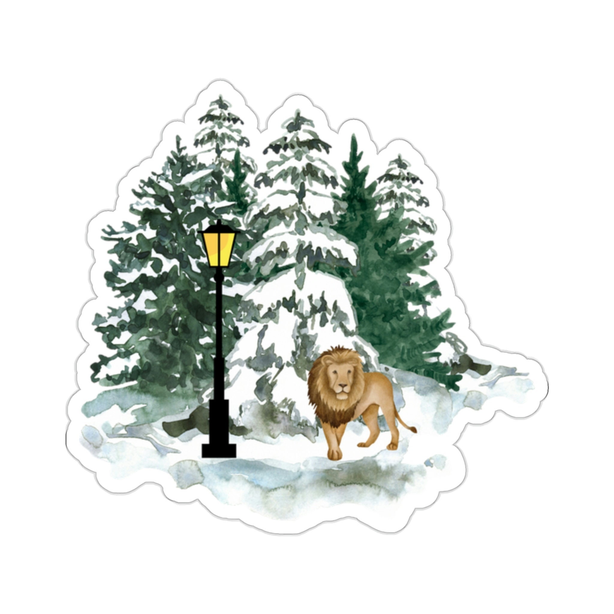Narnia Sticker the Lion, the Witch and the Wardrobe Aslan C.S. Lewis ...
